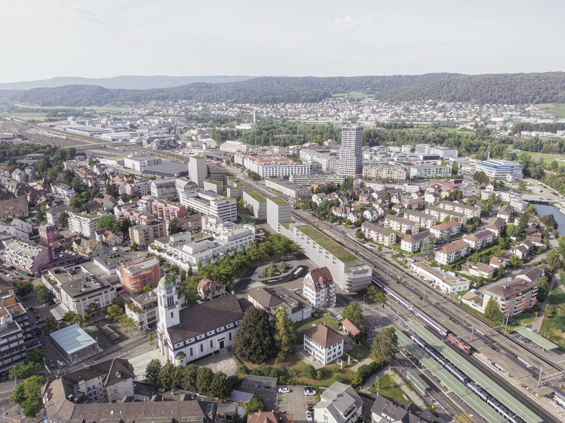Bahnhofareal Dietikon: Gestaltungsplan liegt öffentlich auf ...
